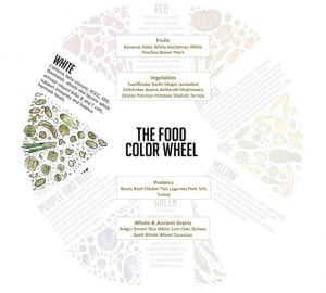 Food Color Wheel - White | DinnerTime